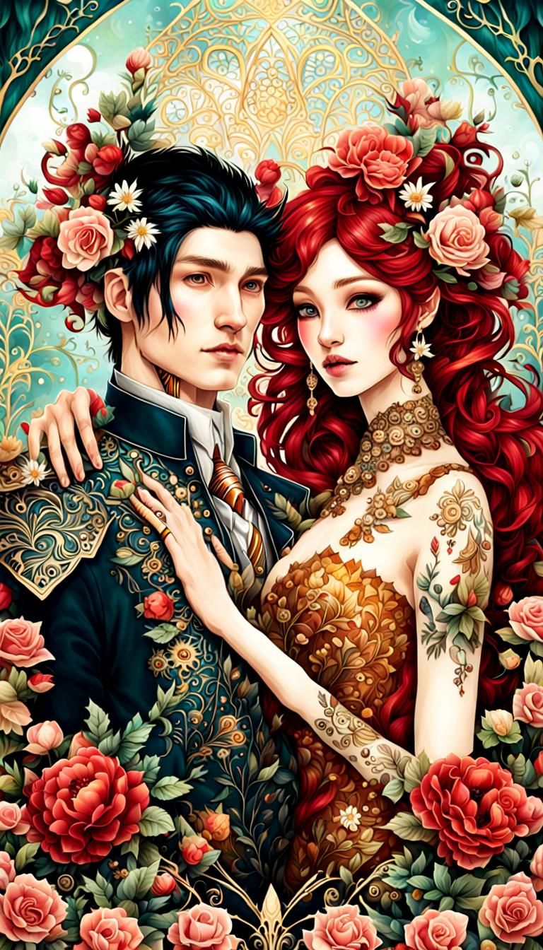 Romance - AI Generated Artwork - NightCafe Creator