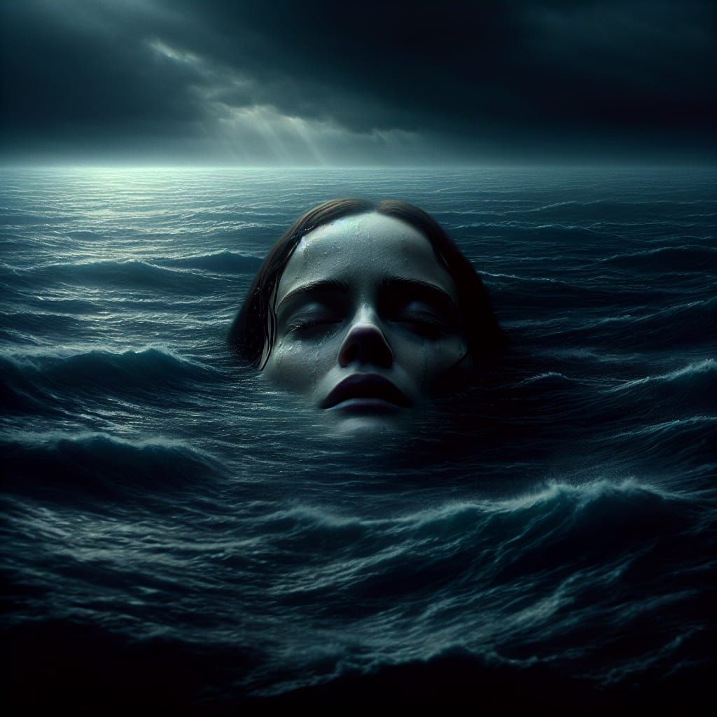 Drowning - AI Generated Artwork - NightCafe Creator