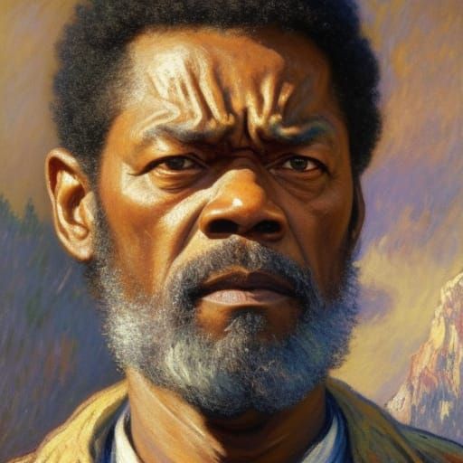 Samuel L. Jackson by Various Masters - AI Generated Artwork - NightCafe ...