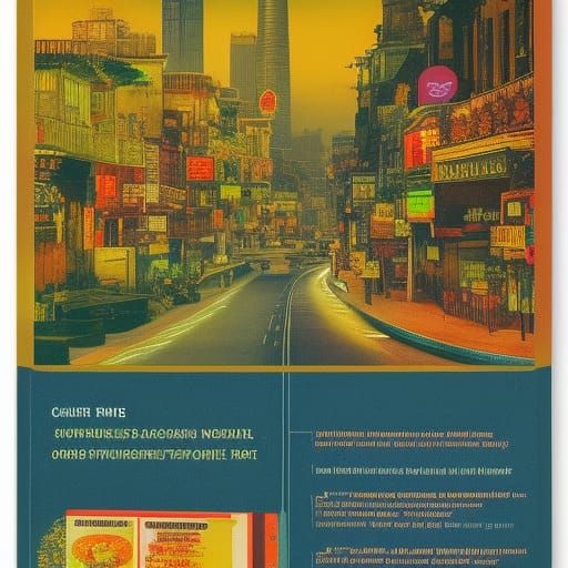 Food Street - AI Generated Artwork - NightCafe Creator