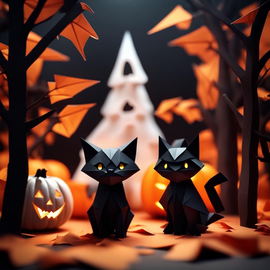 Happy Halloween 🎃 - AI Generated Artwork - NightCafe Creator