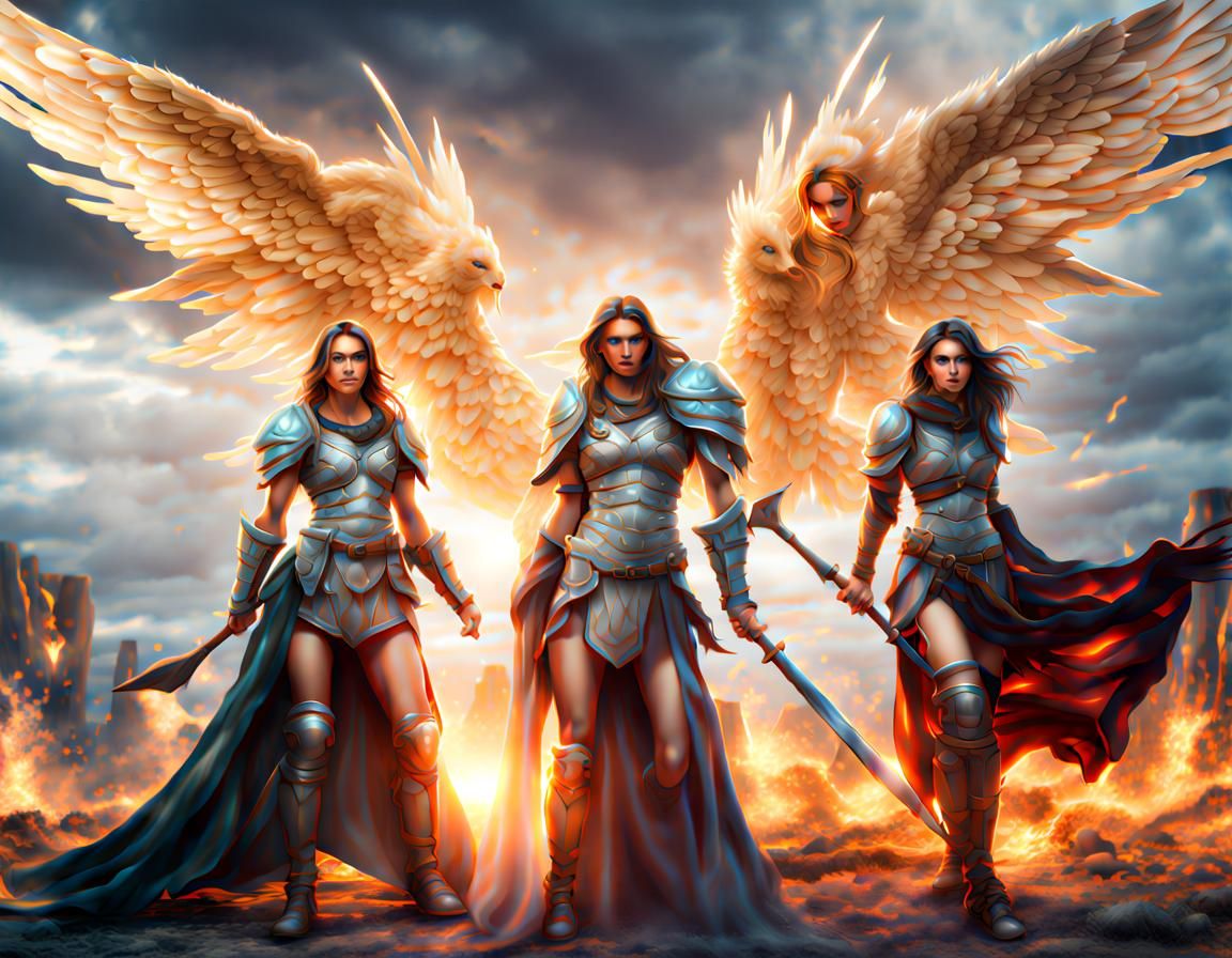 Guardian Spirits - AI Generated Artwork - NightCafe Creator