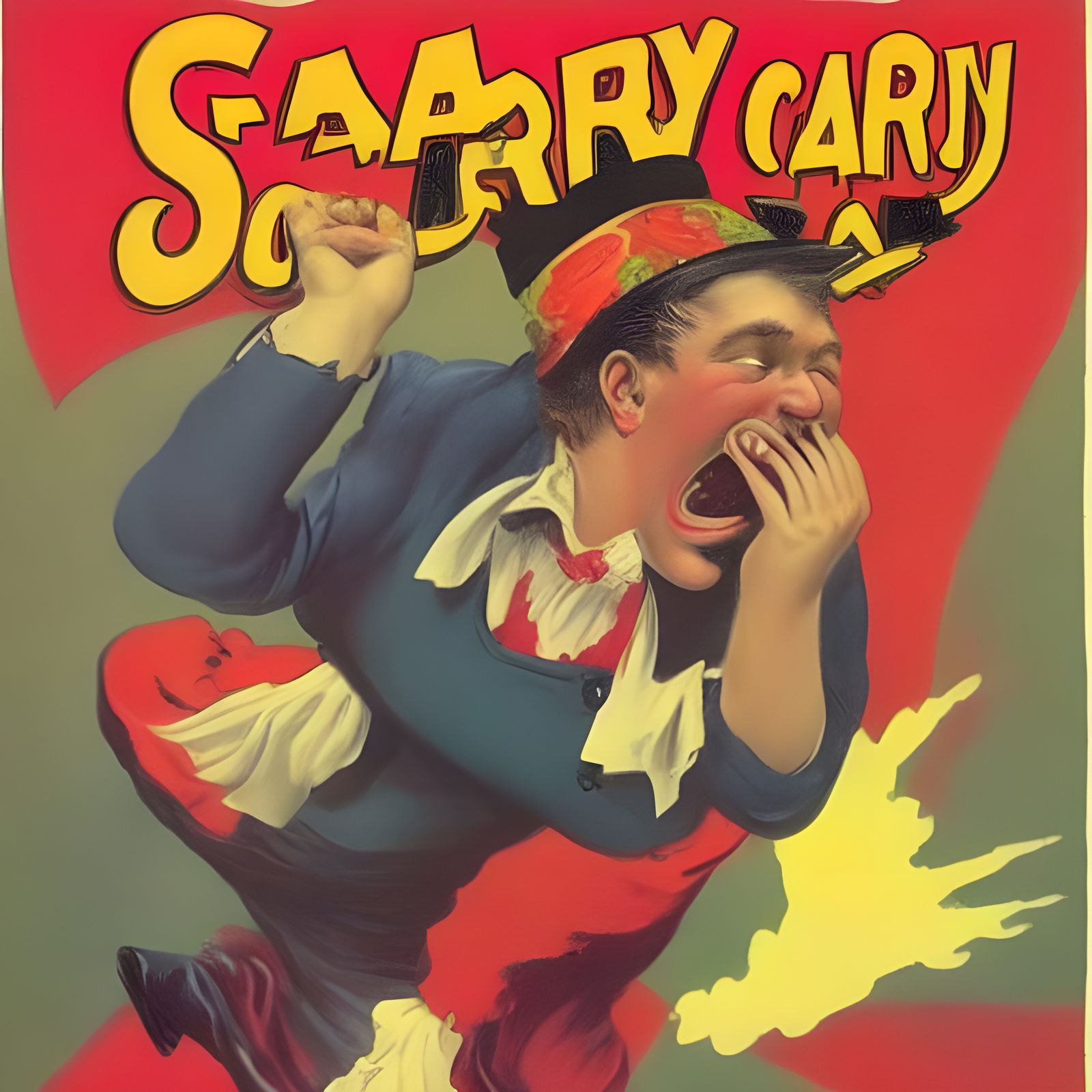 The Great Fart, 1905 - AI Generated Artwork - NightCafe Creator