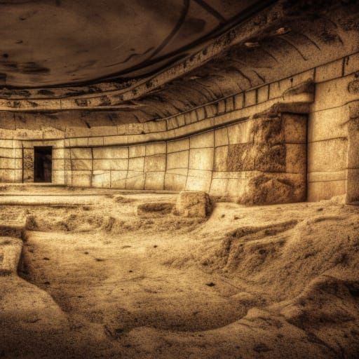 archeological dig - AI Generated Artwork - NightCafe Creator