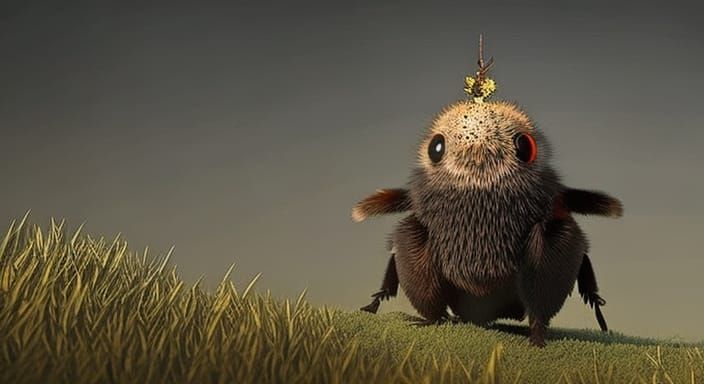 A photograph portrait of An anatomically perfectly symmetrical living ...