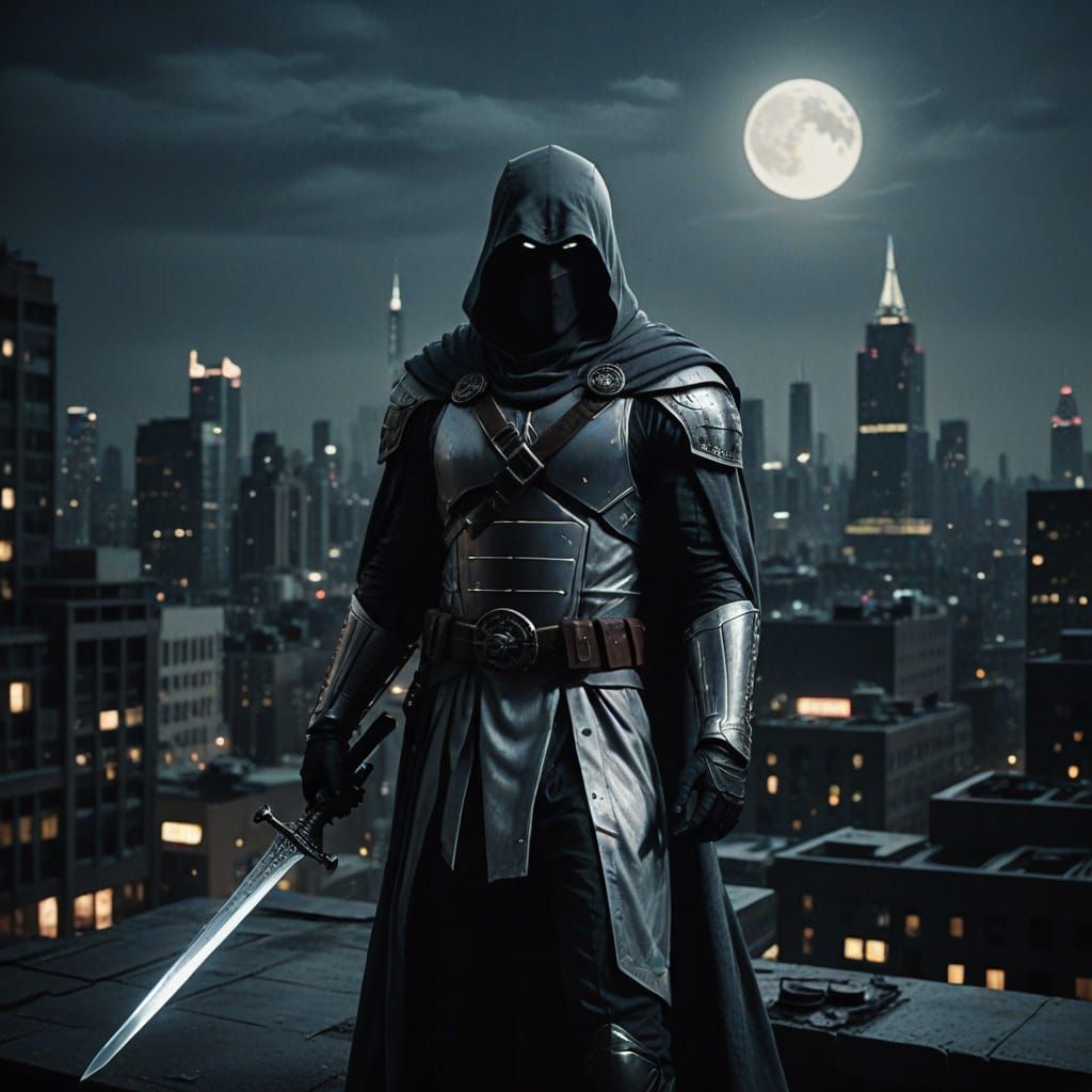 Moon Knight, sword - Moon Knight, Heroic Vigilante in Cinema...