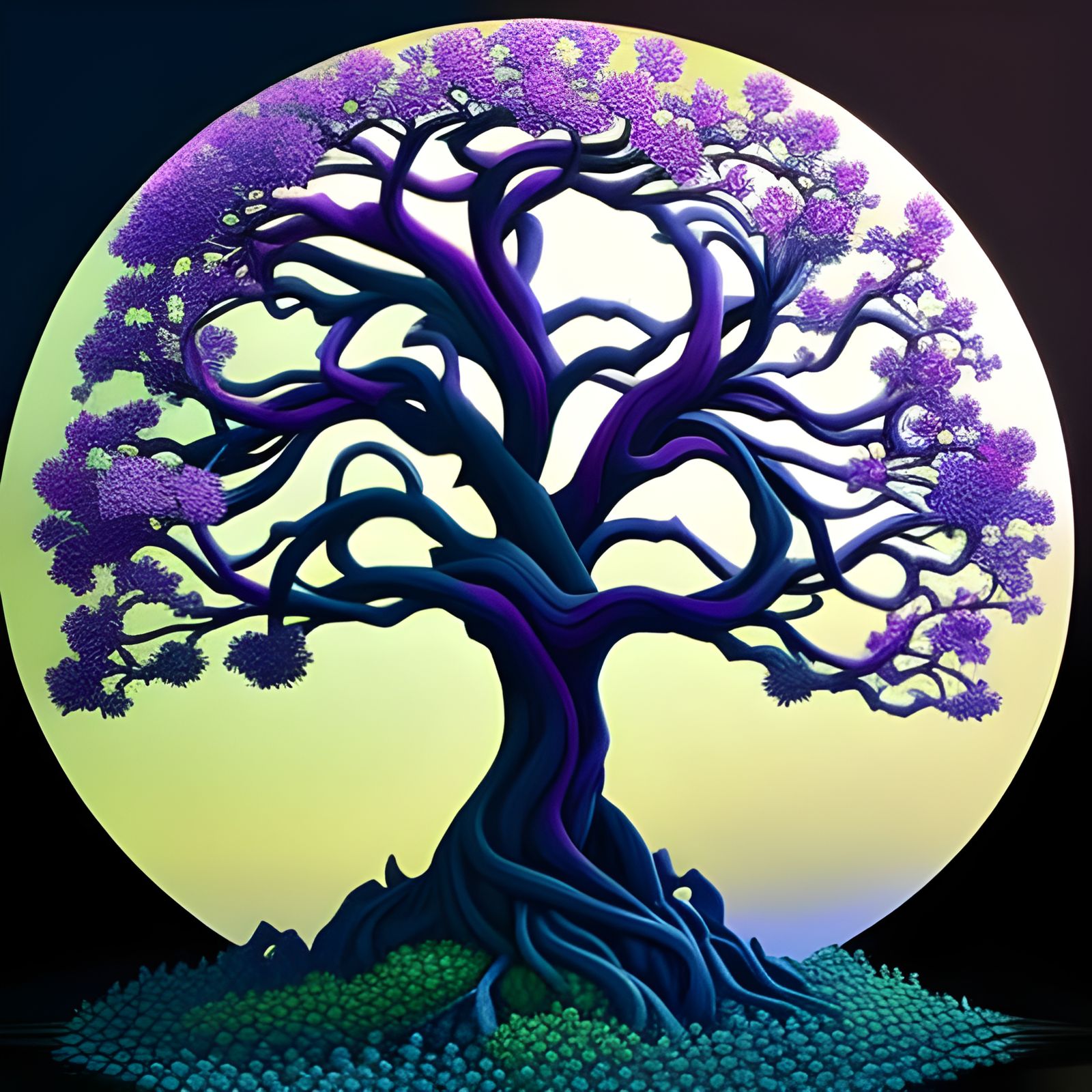 Tree of Life 4 - AI Generated Artwork - NightCafe Creator