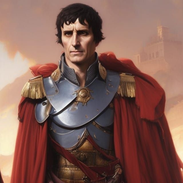Collapsing Timelines: Julius Caesar as Napoleon - AI Generated Artwork ...
