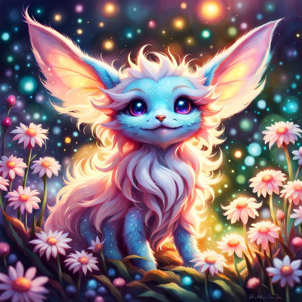Adorable Fae Creature - AI Generated Artwork - NightCafe Creator