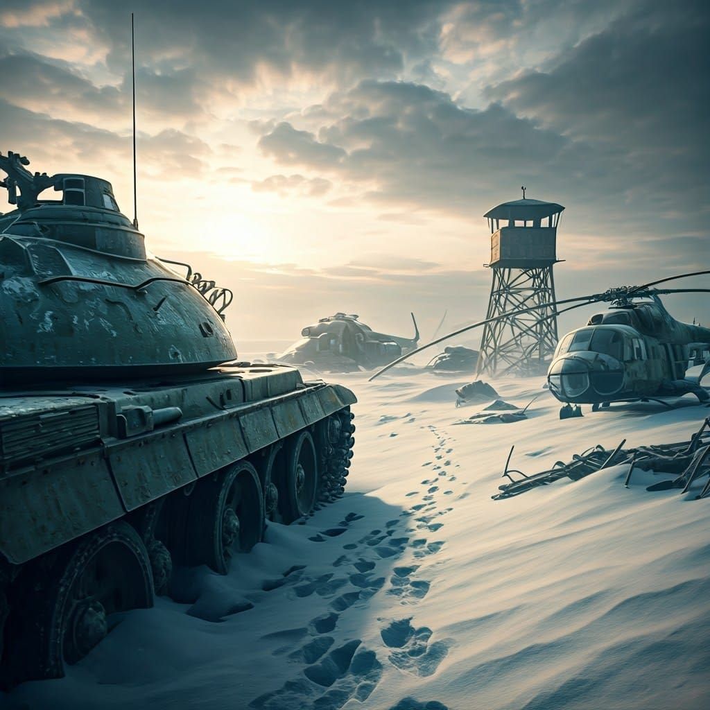 DC-785: Post-Apocalyptic Winter - Frozen Desolation of Post-...