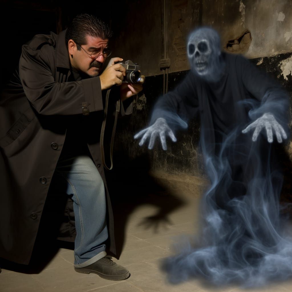 C'mon Casper ! Smile ! - AI Generated Artwork - NightCafe Creator