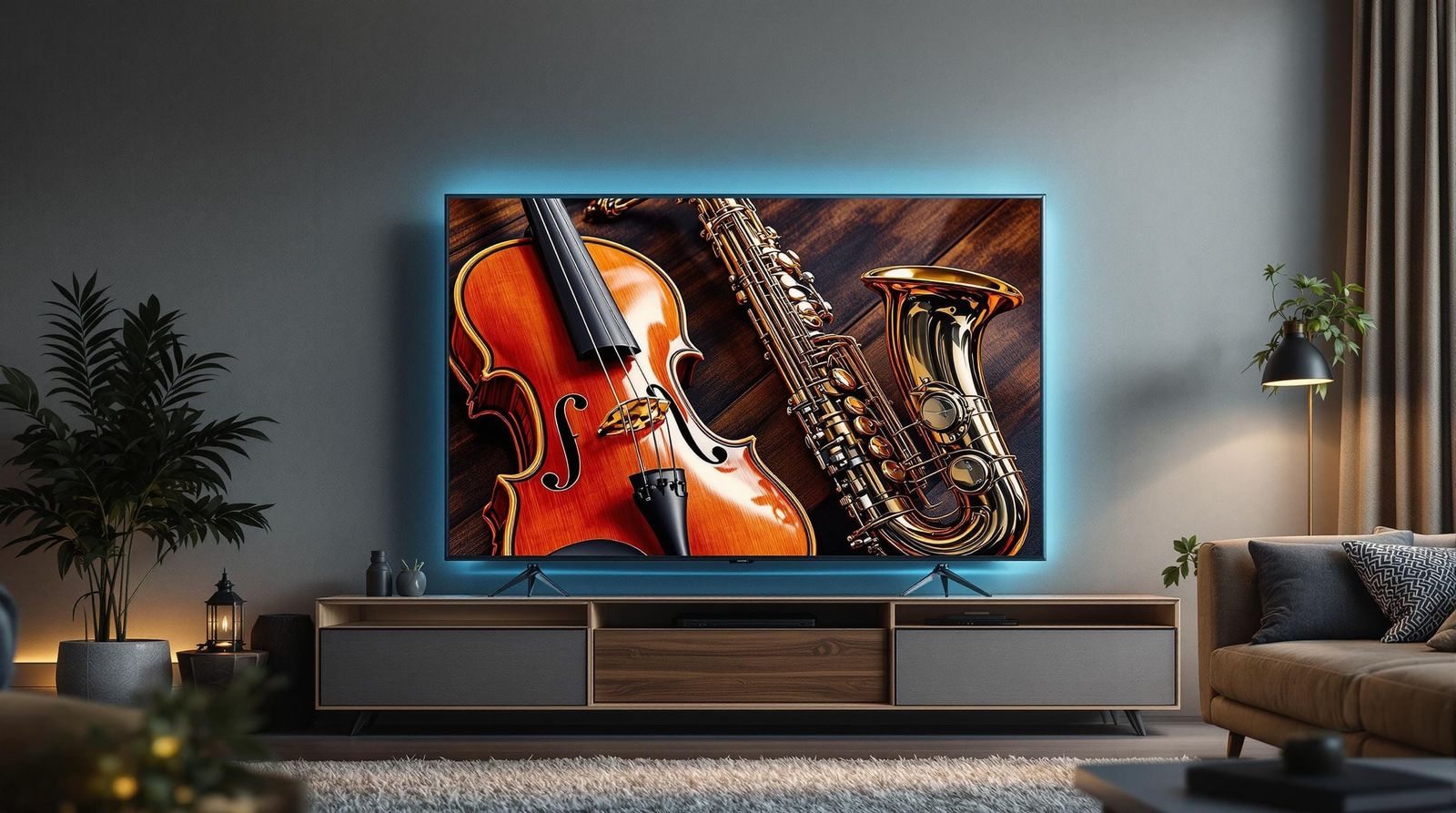 There is so much violins and sax on TV these days