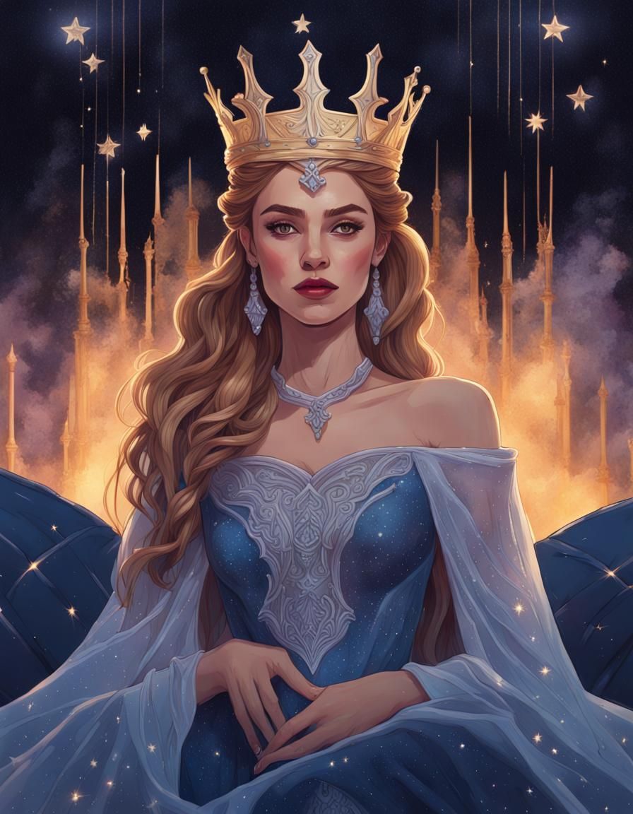 High Lady Feyre of the Night Court - AI Generated Artwork - NightCafe Creator