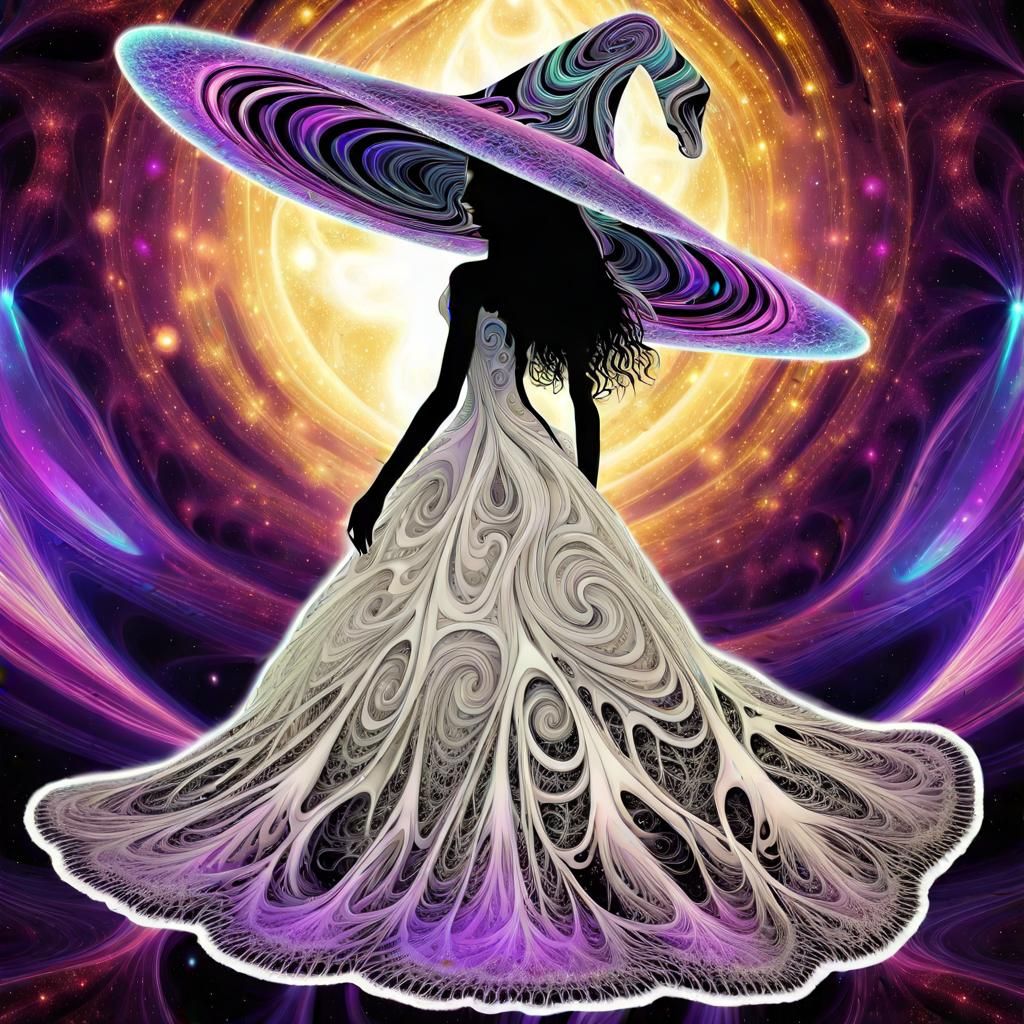 Psychedelia Witch!!!! - AI Generated Artwork - NightCafe Creator