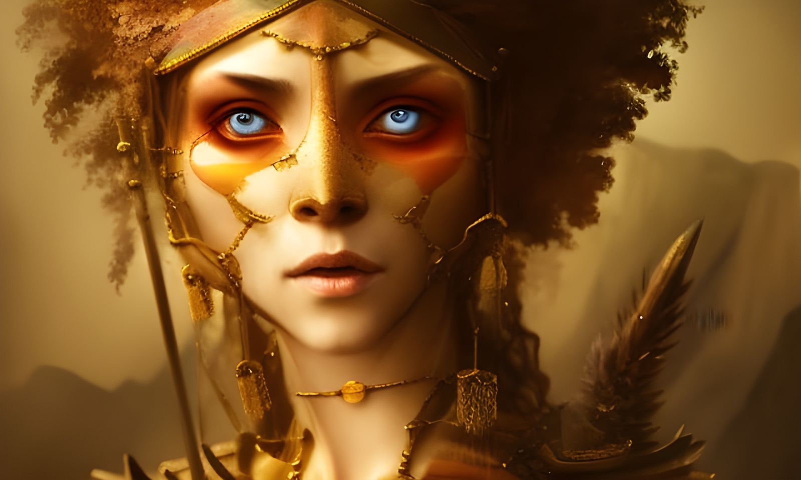 Queen of the tribe. - AI Generated Artwork - NightCafe Creator