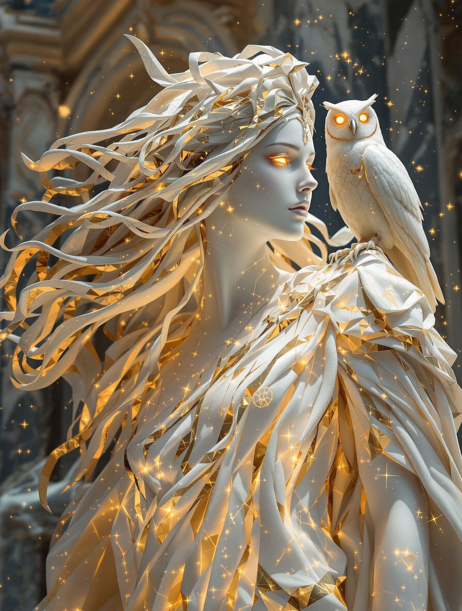 Athena – The Marble Guardian of Wisdom