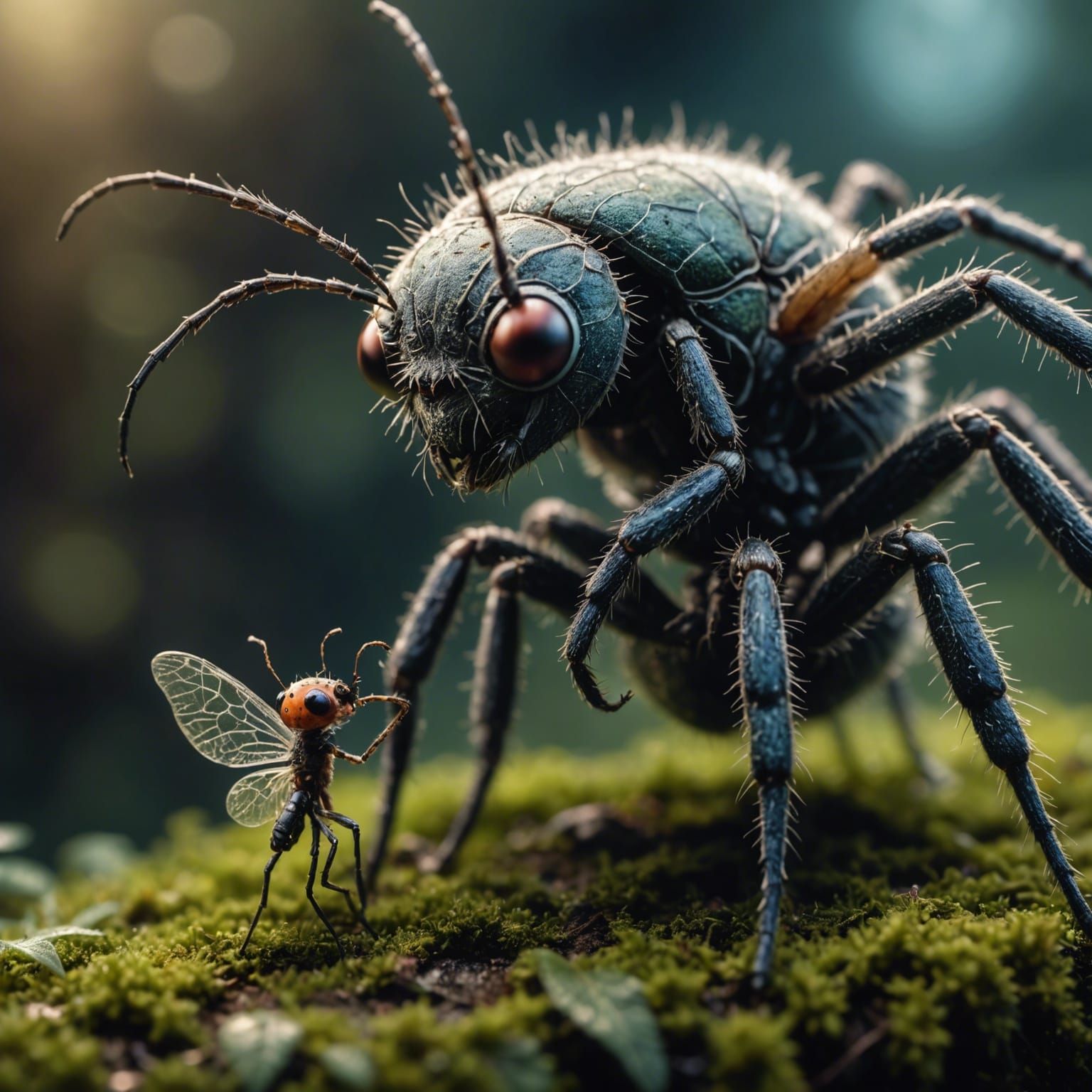 Bug Convo - AI Generated Artwork - NightCafe Creator