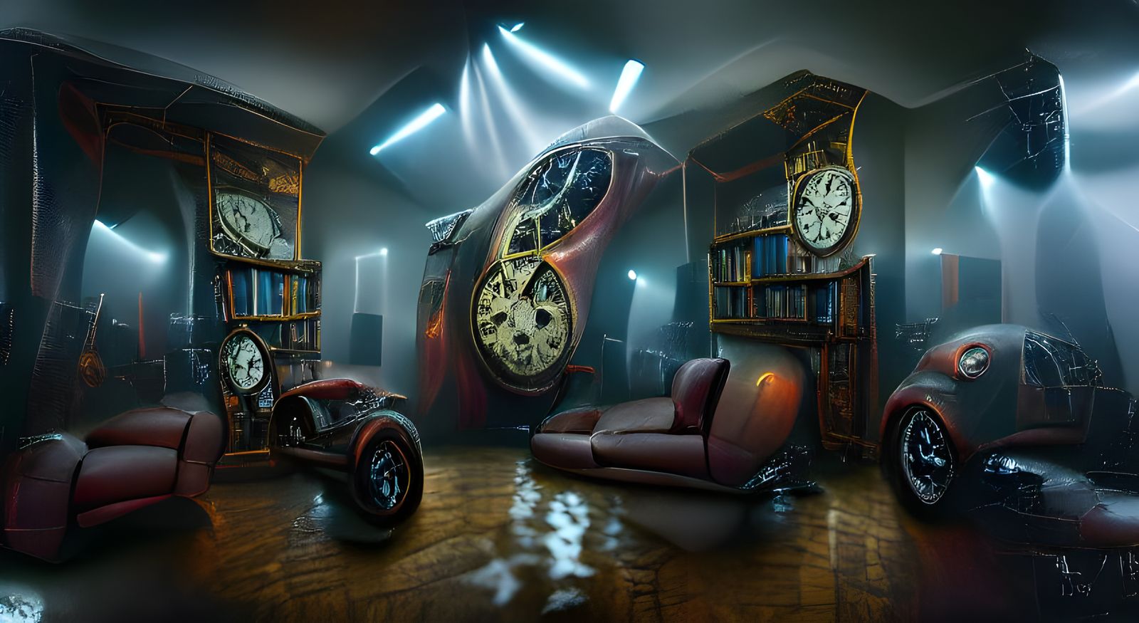 time machine-ing - AI Generated Artwork - NightCafe Creator