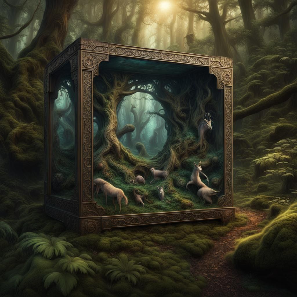 MY MAGIC FOREST BOX................ - AI Generated Artwork - NightCafe ...