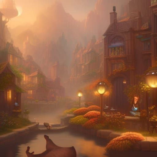 cat café - AI Generated Artwork - NightCafe Creator