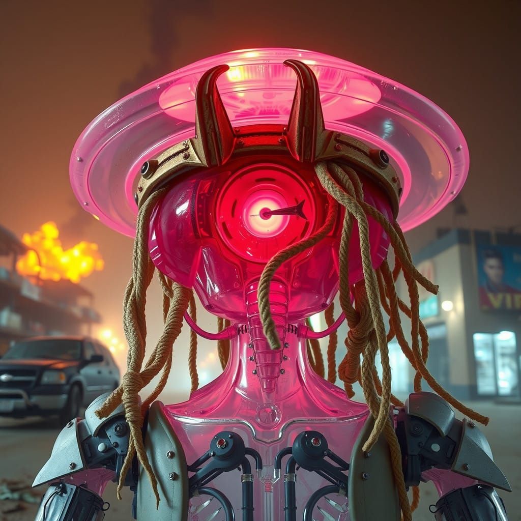 Abstract Pink Bot - Abstract Pink Bot