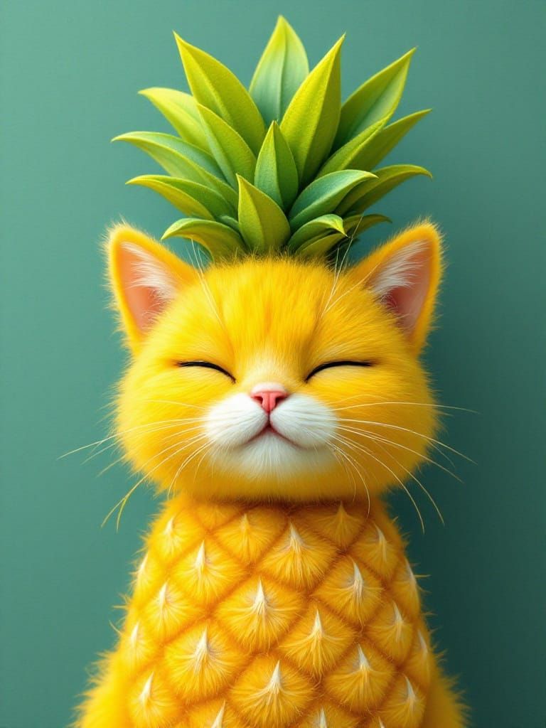 Pineapple kitty - Pineapple kitty