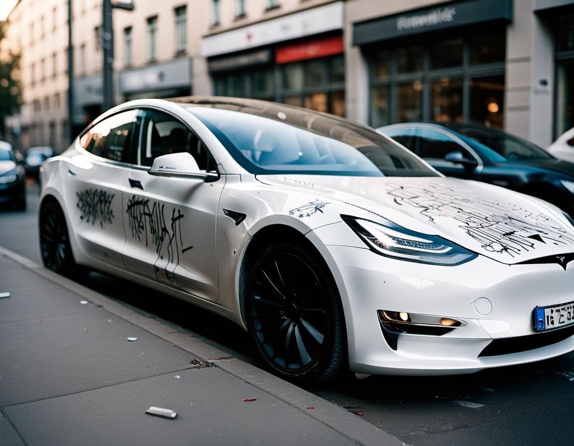 Tesla Summer '24 - AI Generated Artwork - NightCafe Creator