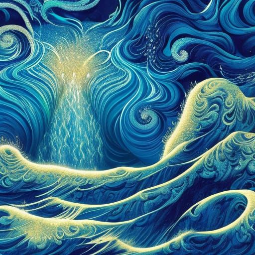 Oceanus Titan Of The Ocean Oceanus – Titan God of the River - Symbol Sage