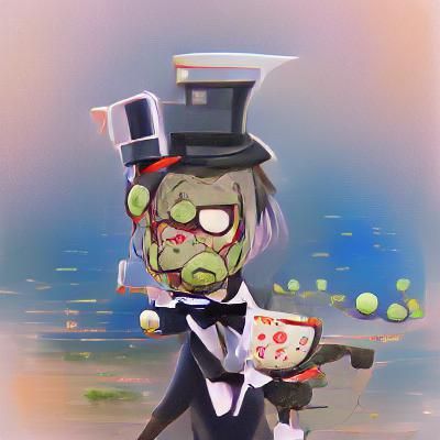 zombie butler - AI Generated Artwork - NightCafe Creator