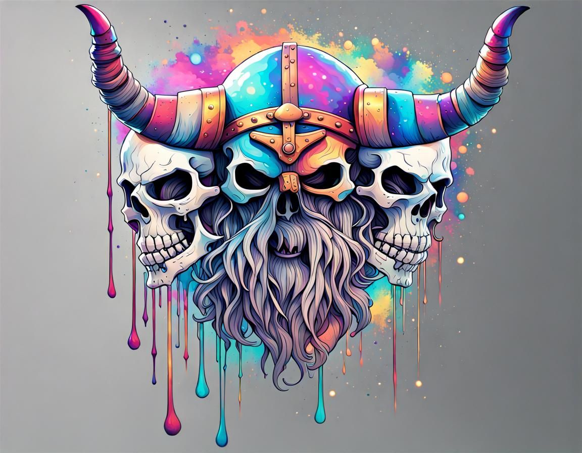 Skulls - AI Generated Artwork - NightCafe Creator