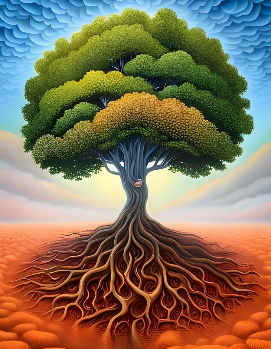 Tree - AI Generated Artwork - NightCafe Creator