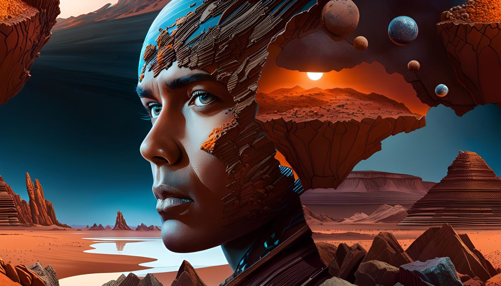 Life on Mars? - AI Generated Artwork - NightCafe Creator