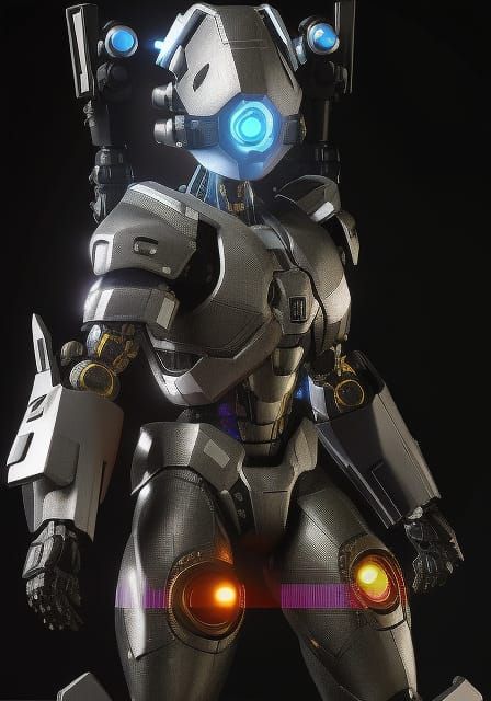 Mecha - AI Generated Artwork - NightCafe Creator