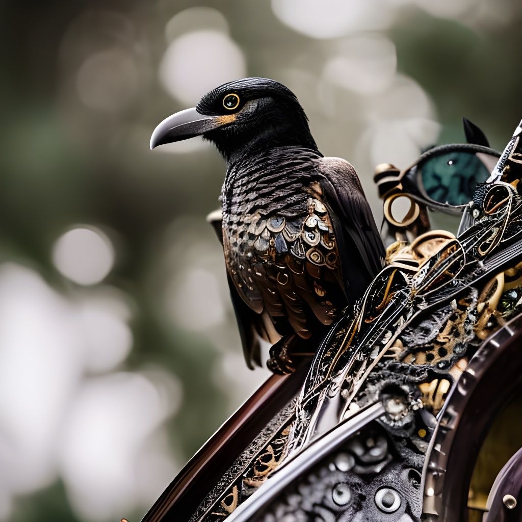 corvidae - AI Generated Artwork - NightCafe Creator