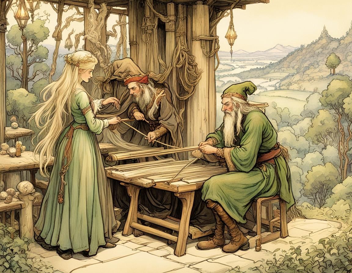 Freyr King of the Elves - AI Generated Artwork - NightCafe Creator