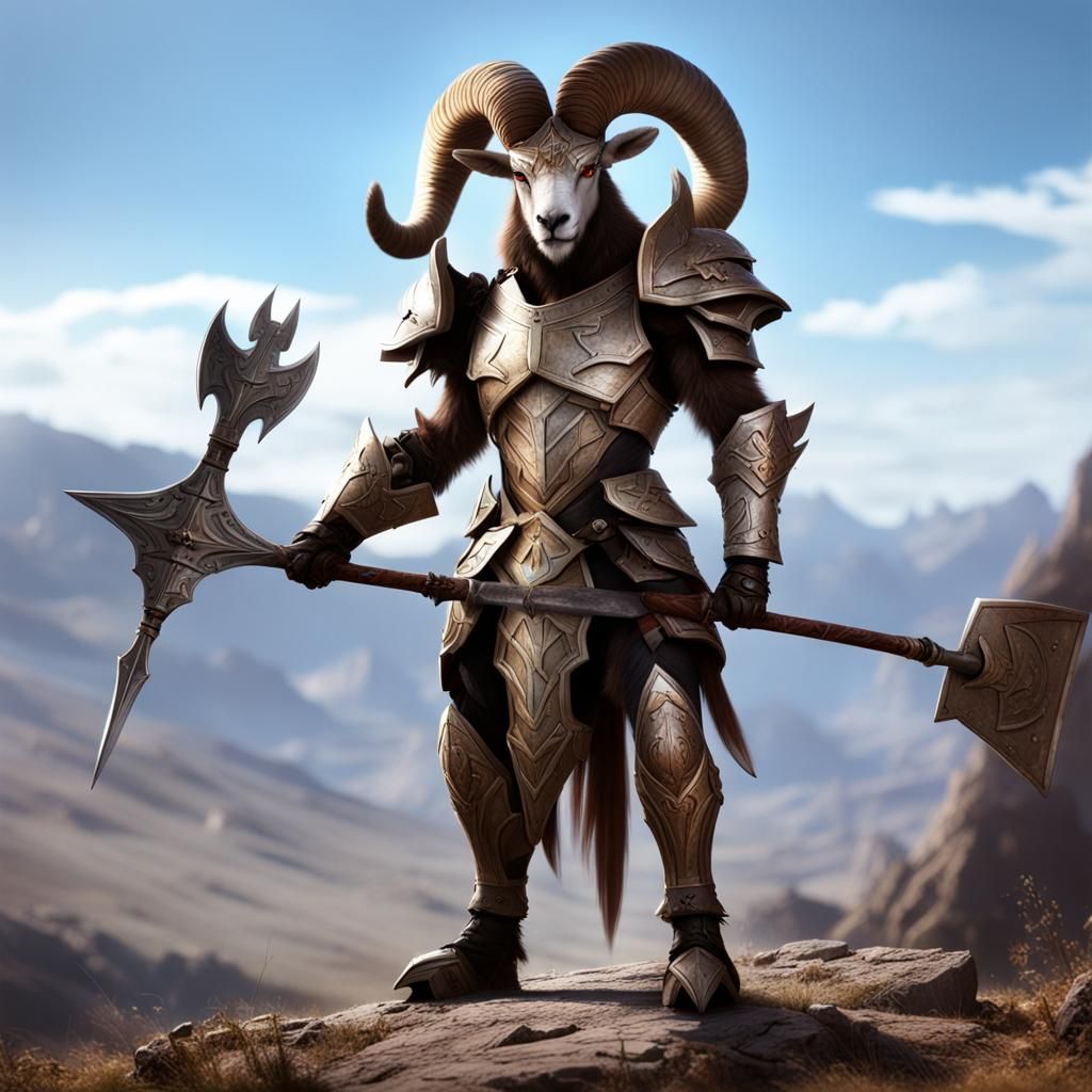 2 Nft Ram warrior - AI Generated Artwork - NightCafe Creator