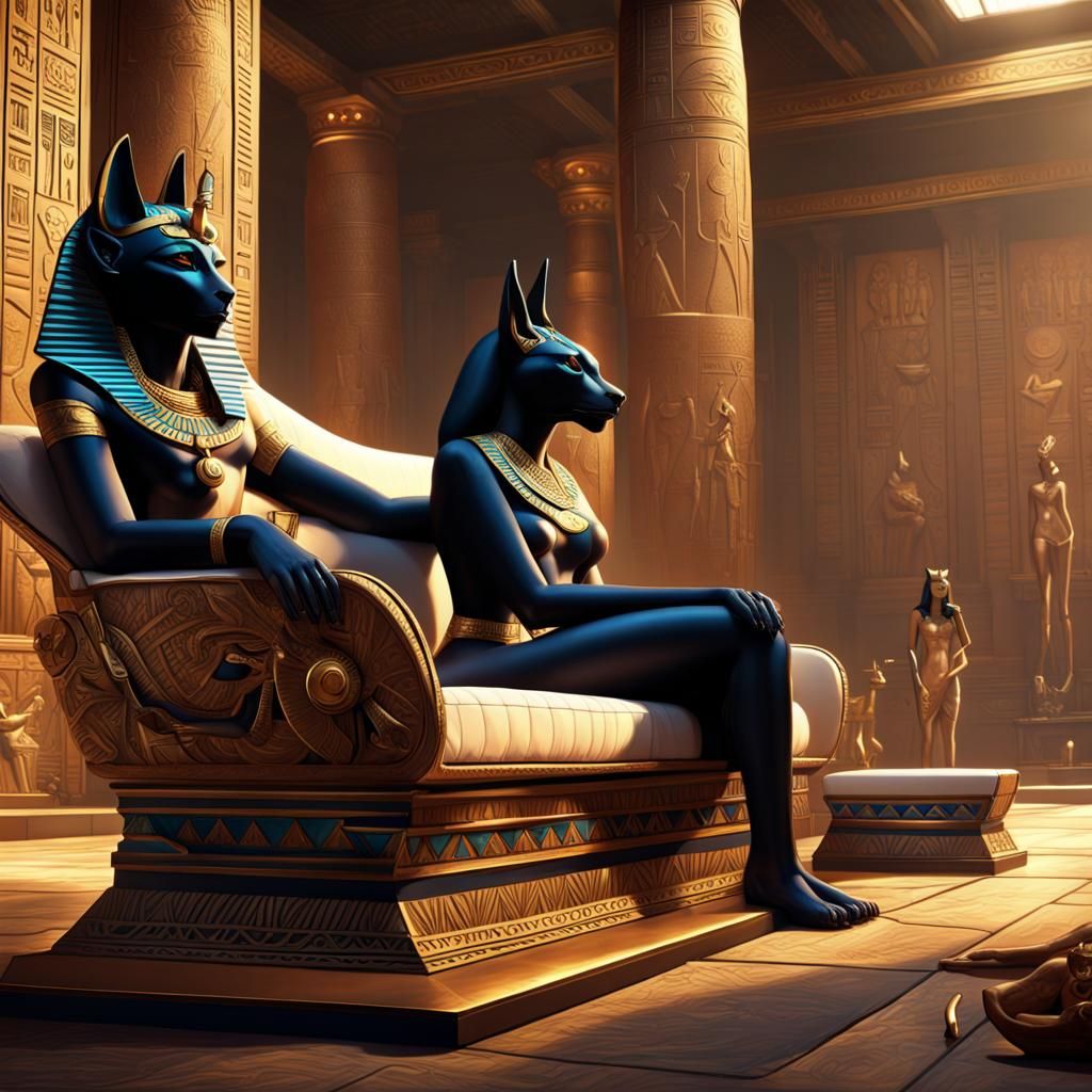 Bastet - AI Generated Artwork - NightCafe Creator