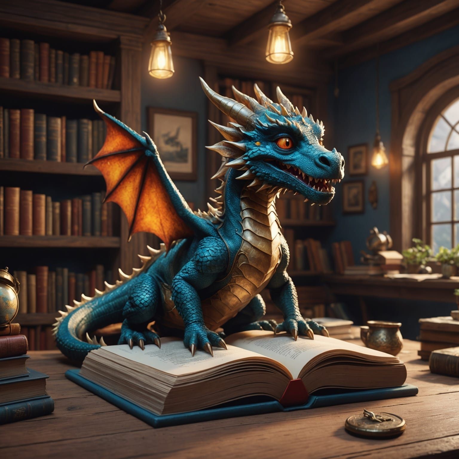 First Library Trip - AI Generated Artwork - NightCafe Creator