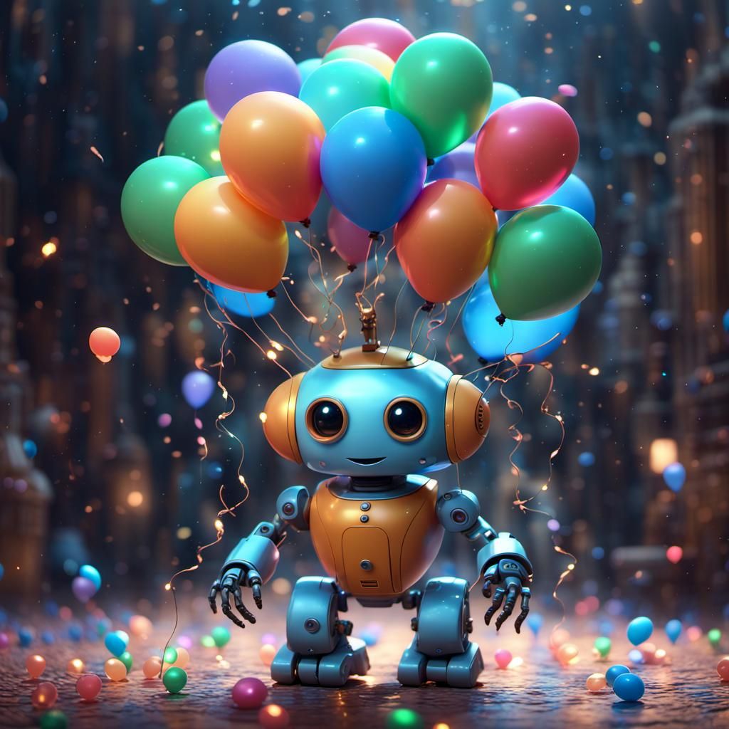 Mini robot - AI Generated Artwork - NightCafe Creator