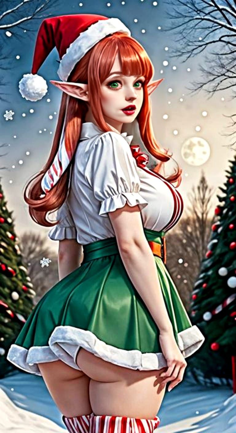 Elf Alice In Winter Wonderland : 32