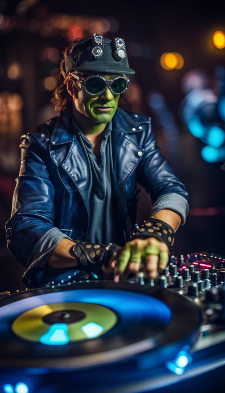hulk dj - AI Generated Artwork - NightCafe Creator