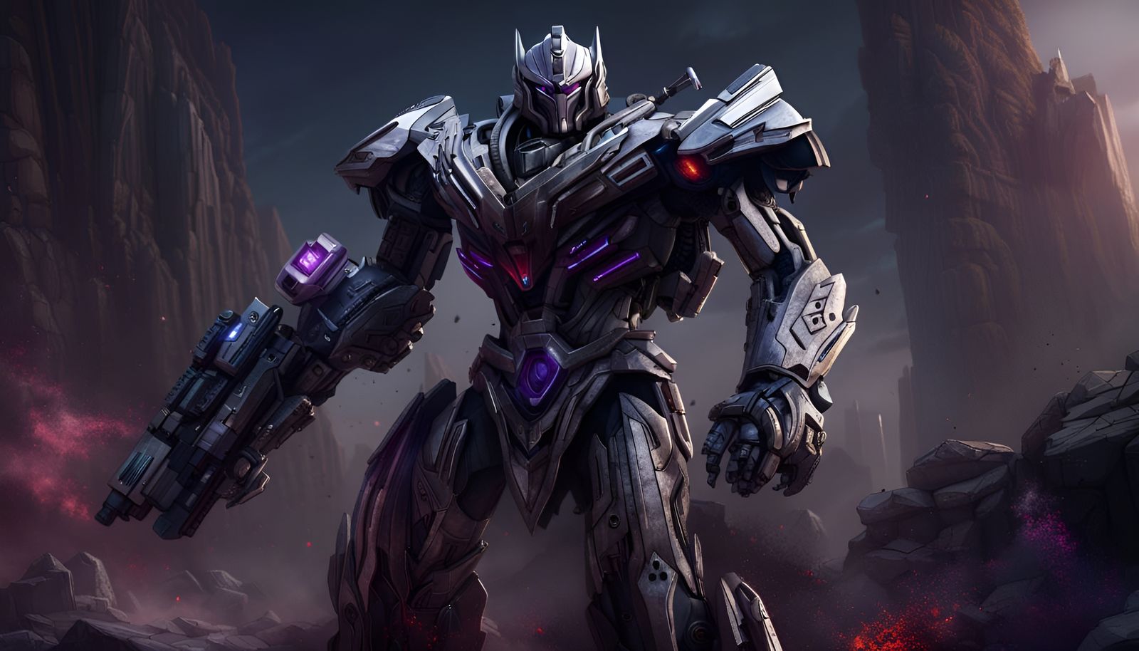 Megatron - AI Generated Artwork - NightCafe Creator