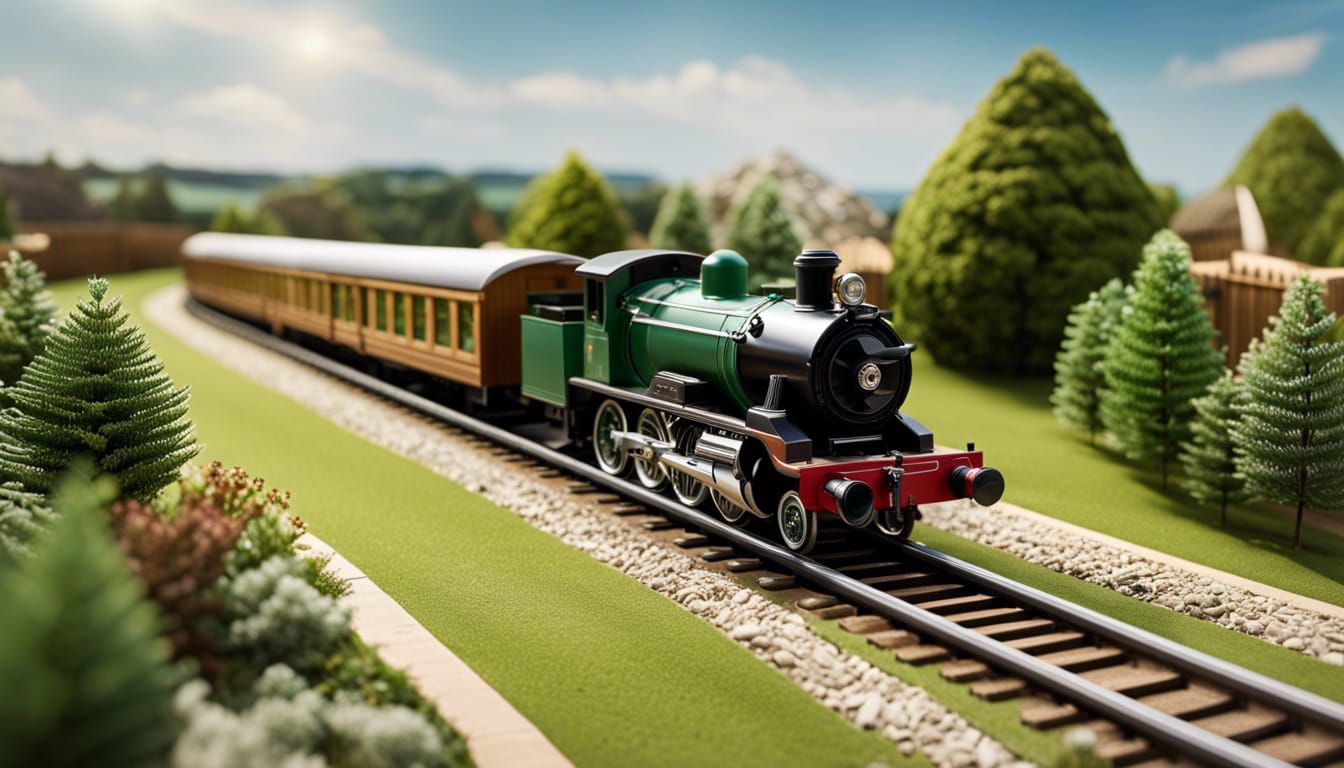 Model train - AI Generated Artwork - NightCafe Creator