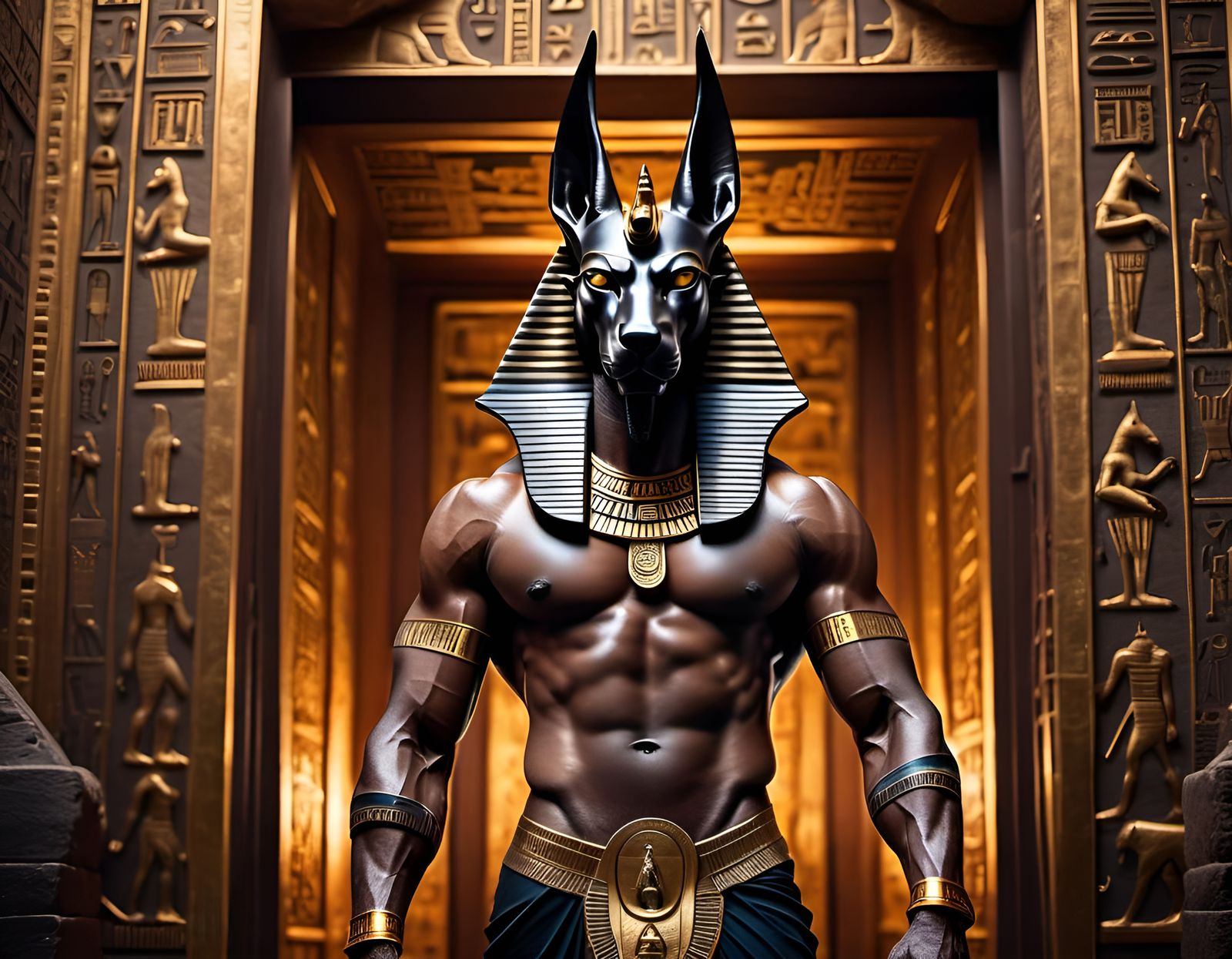 Anubis - AI Generated Artwork - NightCafe Creator