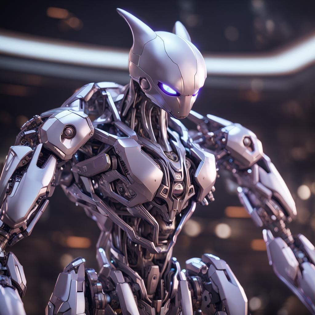 Mewtwo - AI Generated Artwork - NightCafe Creator
