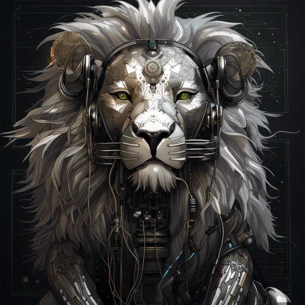 Lion 22jul23 - AI Generated Artwork - NightCafe Creator
