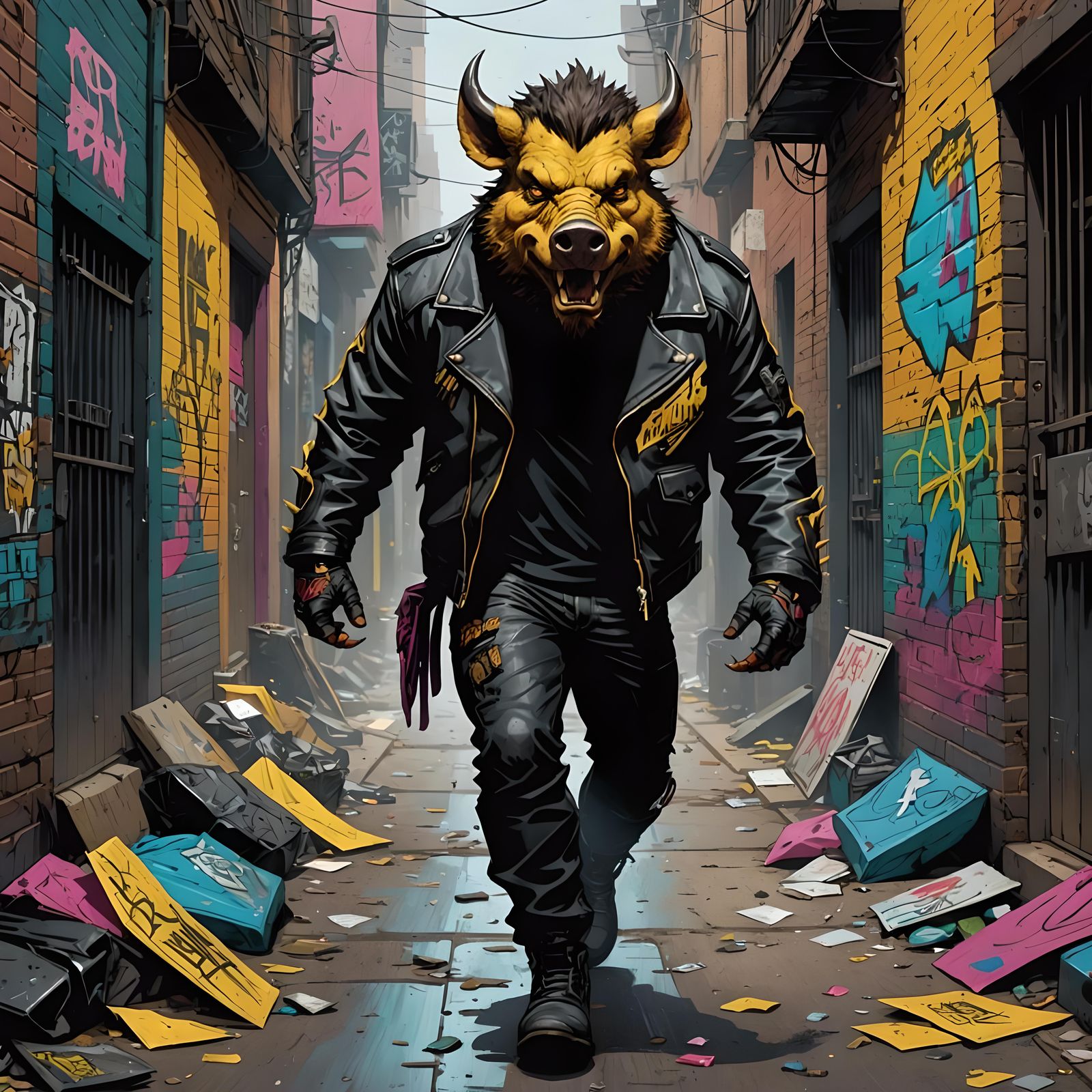 A Boaring Guy - AI Generated Artwork - NightCafe Creator