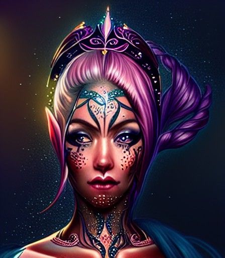 Space Elf - AI Generated Artwork - NightCafe Creator