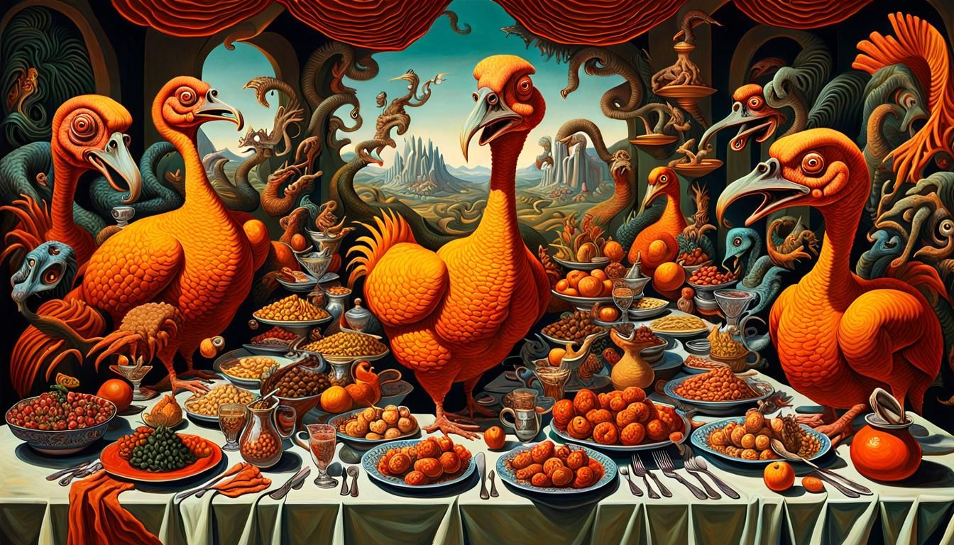 dodo party - AI Generated Artwork - NightCafe Creator