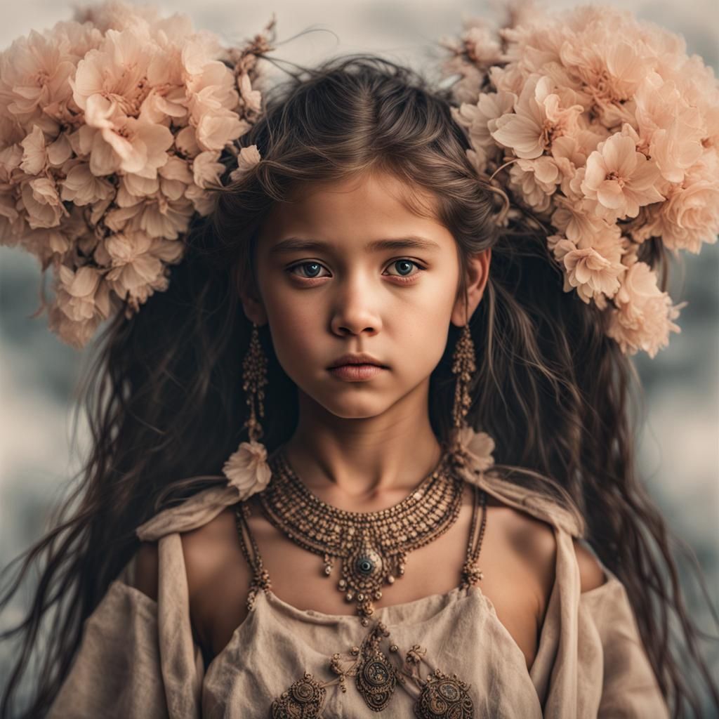 a girl named Ayla Evaluna intricate details, HDR, beautifully shot ...